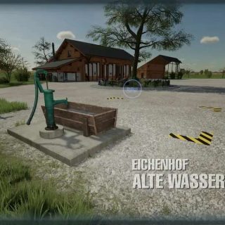 Old Water Pump v1.0 FS22 Mod | Farming Simulator 22 Mod