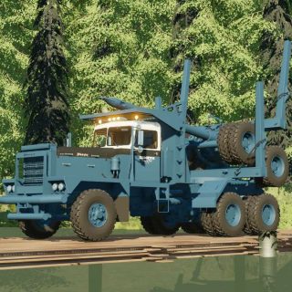 Pacific P16 Logging Truck v1.1 FS22 Mod | Farming Simulator 22 Mod