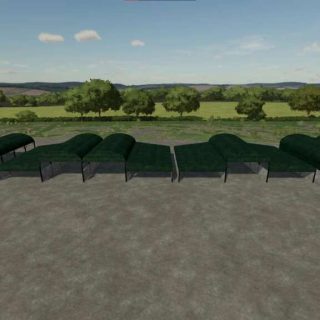 Pack Of Irish Round Sheds v1.0 FS22 Mod | Farming Simulator 22 Mod