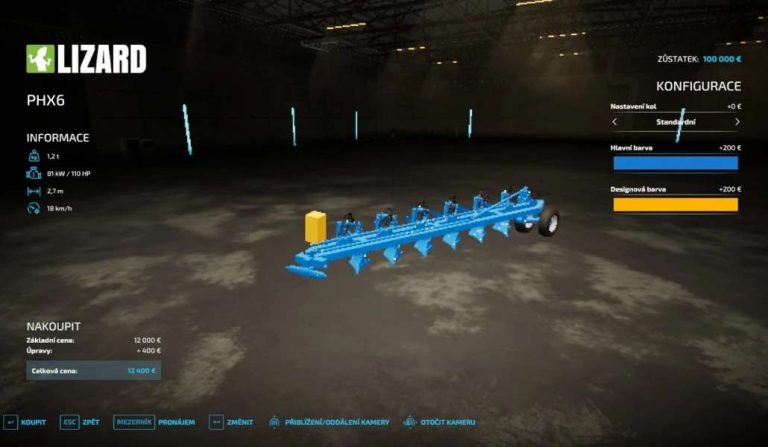 Phx plows Pack v1.0 FS22 Mod | Farming Simulator 22 Mod