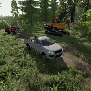 Pickup 2018 Facelift v1.0 FS22 Mod | Farming Simulator 22 Mod