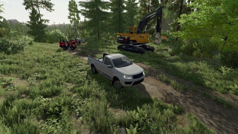 Pickup 2018 Facelift v1.0 FS22 Mod | Farming Simulator 22 Mod