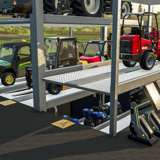 Pit Mechanical Parking V1.0 FS22 Mod | Farming Simulator 22 Mod
