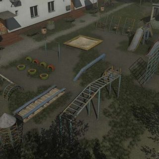 Playground Decorations (Prefab) v1.0 FS22 Mod | Farming Simulator 22 Mod