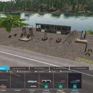 Playground Decorations v1.0 FS22 Mod | Farming Simulator 22 Mod