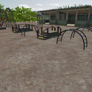 Playground Decorations v1.0 FS22 Mod | Farming Simulator 22 Mod
