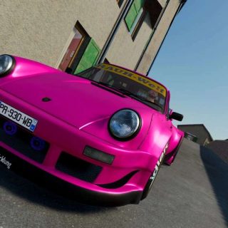 Porsche 911 RWB v2.0 FS22 Mod | Farming Simulator 22 Mod