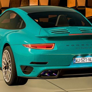 Porsche Turbo S 2014 V1.0 FS22 Mod | Farming Simulator 22 Mod