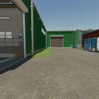 Power plant and Greenhouse v1.1.0.1 FS22 Mod | Farming Simulator 22 Mod