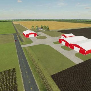 Prairie Farm Michigan 4X v1.0 FS22 Mod | Farming Simulator 22 Mod