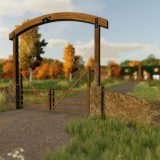 Ranch Gate v1.0 FS22 Mod | Farming Simulator 22 Mod
