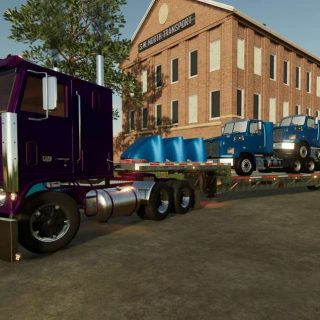 Reitnouer Drop Miser Step Deck Trailer v1.0 FS22 Mod | Farming ...