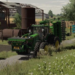 Seeder + Hopper John Deere v1.0 FS22 Mod | Farming Simulator 22 Mod