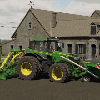 Seeder + Hopper John Deere v1.0 FS22 Mod | Farming Simulator 22 Mod