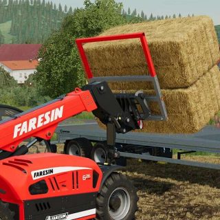 Selfmade Bale Fork v1.0.1 FS22 Mod | Farming Simulator 22 Mod
