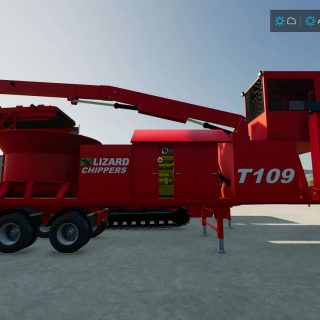 Semi Mounted Chippers v1.0 FS22 Mod | Farming Simulator 22 Mod