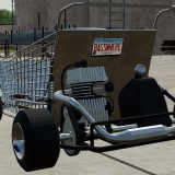 Shopping Kart v1.0 FS22 Mod | Farming Simulator 22 Mod