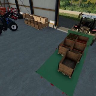 Storage Pallets v1.0 FS22 Mod | Farming Simulator 22 Mod