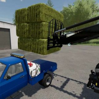 Telehandler Pallet Fork v1.0 FS22 Mod | Farming Simulator 22 Mod