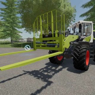 Telehandler Pallet Fork v1.0 FS22 Mod | Farming Simulator 22 Mod