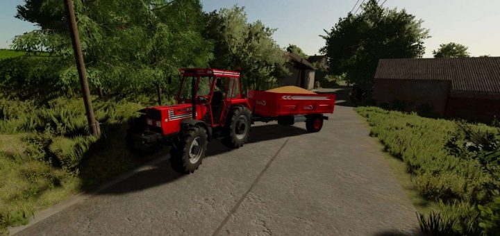 Custom Horse Trailer v1.0 FS22 Mod | Farming Simulator 22 Mod