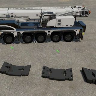 Terex Explorer 5500/AC 130-5 v1.0 FS22 Mod | Farming Simulator 22 Mod