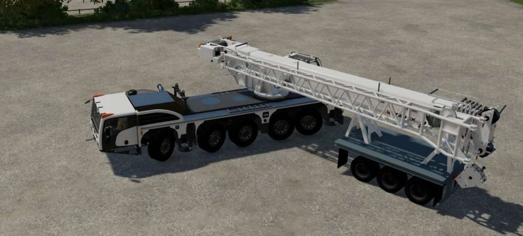 TEREX EXPLORER 5500/AC 130-5 V1.1 FS22 Mod | Farming Simulator 22 Mod