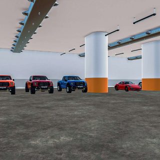 Underground Parking v1.0 FS22 Mod | Farming Simulator 22 Mod