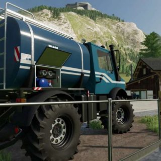 Unimog Build Up Tanks v1.0 FS22 Mod | Farming Simulator 22 Mod