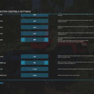 Wood Harvester Controls v1.2 FS22 Mod | Farming Simulator 22 Mod