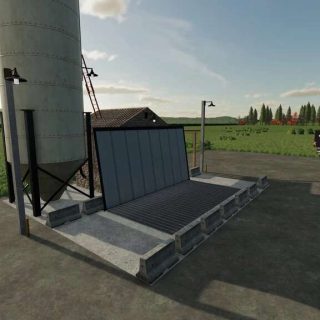 Woodchips Sell Station v1.0 FS22 Mod | Farming Simulator 22 Mod