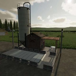 Woodchips Sell Station v1.0 FS22 Mod | Farming Simulator 22 Mod