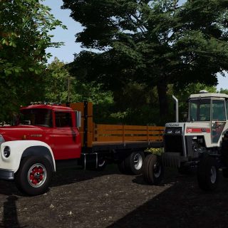 1965 International Loadstar 1600 AR Frame V2.0 FS22 Mod | Farming ...