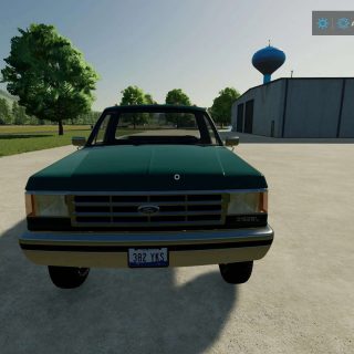 1990 Ford F350 v1.0 FS22 Mod | Farming Simulator 22 Mod