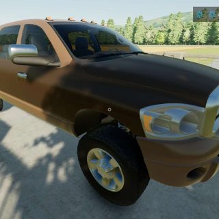 2008 Dodge Ram 2500 Mega Cab v1.0 FS22 Mod | Farming Simulator 22 Mod