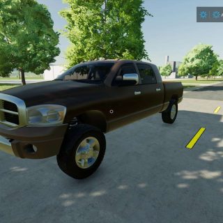 2008 Dodge Ram 2500 Mega Cab v1.0 FS22 Mod | Farming Simulator 22 Mod