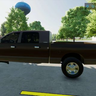 2008 Dodge Ram 2500 Mega Cab v1.0 FS22 Mod | Farming Simulator 22 Mod