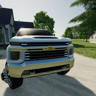 2014-18 Chevy silverado hd v1.0 FS22 Mod | Farming Simulator 22 Mod