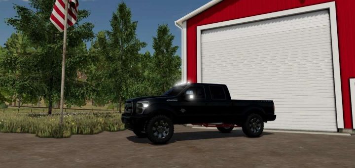 2018 Ford Mustang Lifted v1.0 FS22 - Farming Simulator 22 Mod | FS22 mod