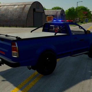 2017 Pickup Police v1.0 FS22 Mod | Farming Simulator 22 Mod