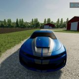 2019 Chevrolet Camaro Copo v1.0 FS22 Mod | Farming Simulator 22 Mod