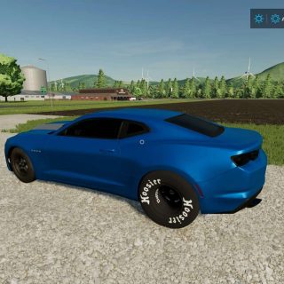 2019 Chevrolet Camaro Copo v1.0 FS22 Mod | Farming Simulator 22 Mod