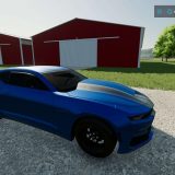 2019 Chevrolet Camaro Copo v1.0 FS22 Mod | Farming Simulator 22 Mod