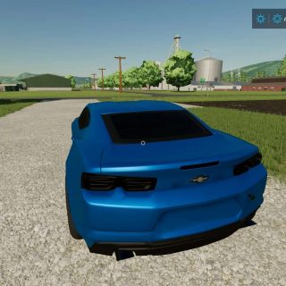 2019 Chevrolet Camaro Copo v1.0 FS22 Mod | Farming Simulator 22 Mod