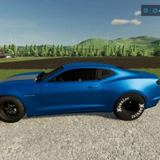 2019 Chevrolet Camaro Copo v1.0 FS22 Mod | Farming Simulator 22 Mod
