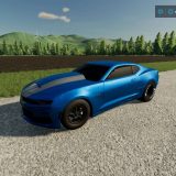 2019 Chevrolet Camaro Copo v1.0 FS22 Mod | Farming Simulator 22 Mod