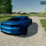 2019 Chevrolet Camaro Copo v1.0 FS22 Mod | Farming Simulator 22 Mod