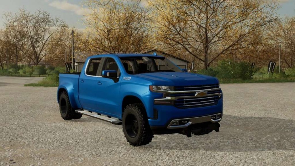 2019 Chevy Silverado v1.0 FS22 Mod | Farming Simulator 22 Mod