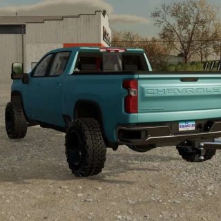2020 Chevy Silverado 2500HD Converted v1.0 FS22 Mod | Farming Simulator ...