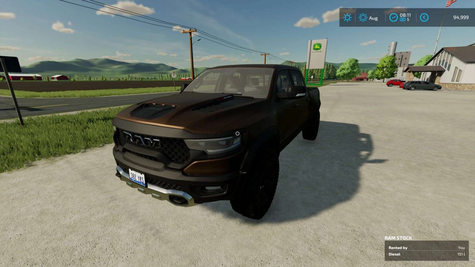 2021 Ram TRX v1.0 FS22 Mod | Farming Simulator 22 Mod